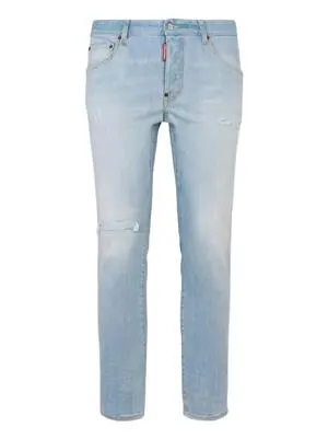 DSQUARED2 Dsquared2 Skater Tapered Distressed Jeans