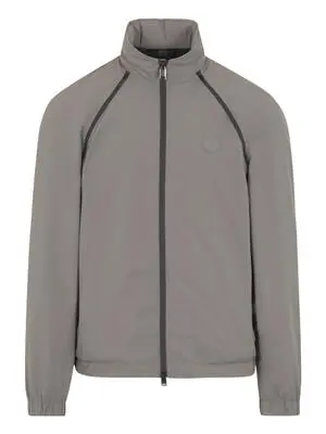 Brioni Performa Windbreaker Jacket With Detachable Sleeves - Grey