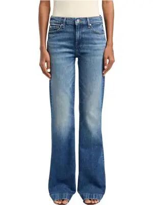 7 For All Mankind Belt Loop Jeans - Blue