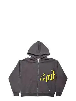 GODSPEED Og Logo V2 Zip-up Hoodie - Grey
