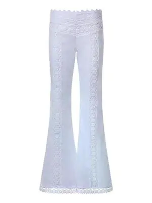 Charo Ruiz Ibiza Vianora Flared Trousers - White