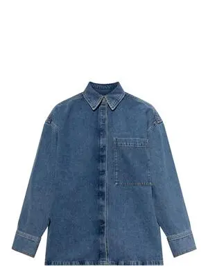 BY MALENE BIRGER Dea" Denim Shirt - Blue