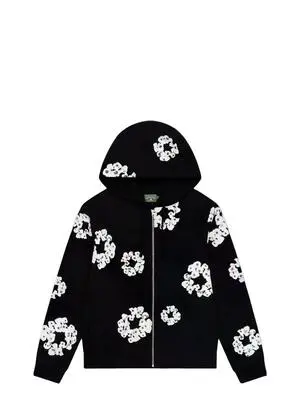 DENIM TEARS Cotton Wreath Hoodie - Black