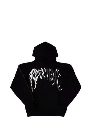 REVENGE X Juice Wrld Graphic-print Hoodie - Black