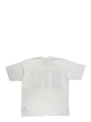 SATOSHI NAKAMOTO Slogan-print Short-sleeve T-shirt - White