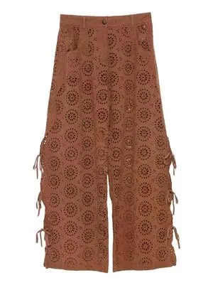 MC2 SAINT BARTH Kibi Sangallo Trousers - Brown