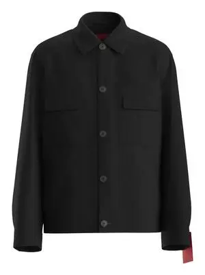 Hugo Pocket Buttoned Jacket - Black