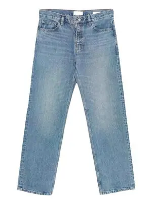 FRAME Five-pocket Relaxed-fit Jeans - Blue