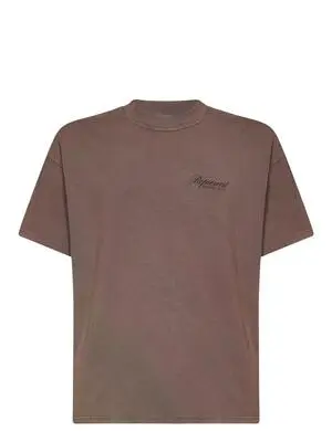REPRESENT Owners Club Logo-print T-shirt Brown