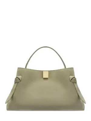 Yuzefi Gyoza Suede Tote Bag - Green
