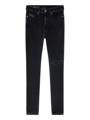 DIESEL® Sleenker Skinny Jeans - Black