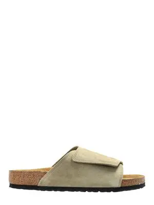 BIRKENSTOCK Solana Vl Suede Slides - Green