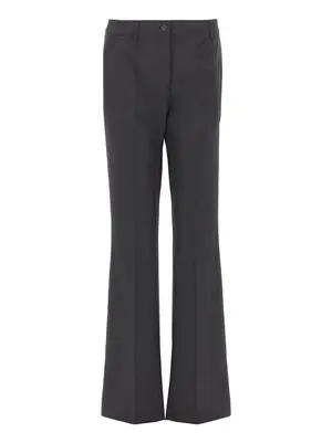 P.a.r.o.s.h Wool Trousers - Charcoal