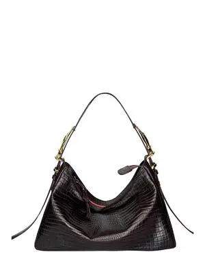 INDIGOLUSH Muse Gilded Lure Cherry Bag - Black