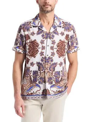 Robert Graham Dunbridge Short Sleeve Woven Shirt - Multi