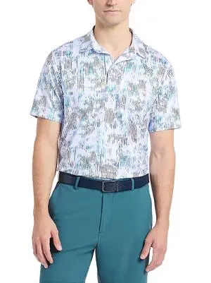 Robert Graham Clyne Short Sleeve Knit Polo - Multi