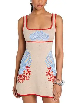 Retrofete Valcra Knit Dress - Sand Multi