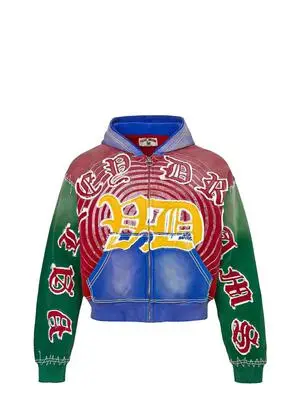 VALE FOREVER Graphic-print Hoodie - Red