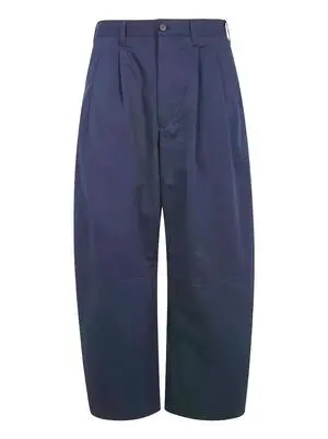 Comme Des Garçons Wide-leg Trousers - Blue