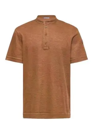 Moncler Logo-patch T-shirt - Brown