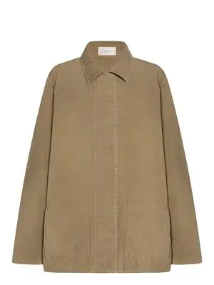 THE ROW Baeza Jacket - Sandy Buff