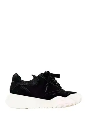 Alexander McQueen Court Chunky Sneakers - Black
