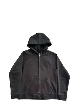 Chrome Hearts Zip-up Hoodie - Grey
