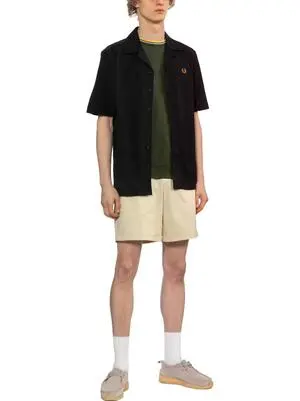Fred Perry Compress Shirt - Black