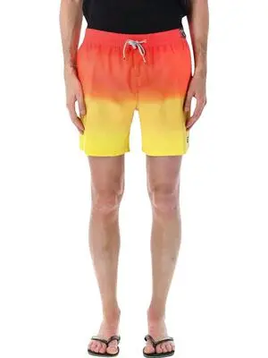 BILLABONG Gradient Effect Swim Shorts - Orange