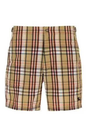 Burberry Checked Shorts - Multicolor