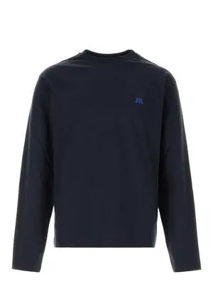 JIL SANDER Midnight Cotton T-shirt - Blue