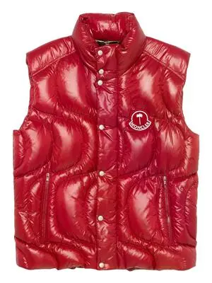 PALM ANGELS X MONCLER Gwenyth Gilet - Red