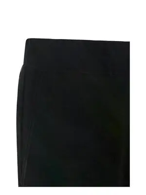 Max Mara Navy Blue Wide-leg Trousers - Black