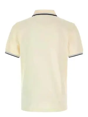 Fred Perry Tipping-detail Piqué Polo Shirt - Neutrals