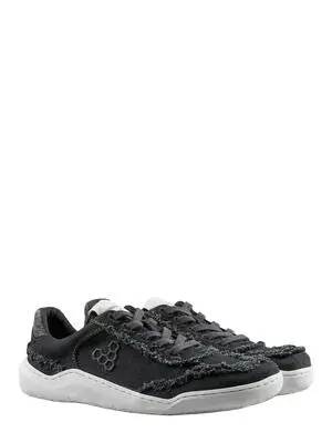 VIVOBAREFOOT Gobi Frayed-edge Sneakers - Black