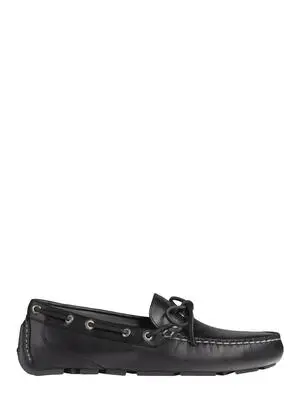 Sperry Leather Boat Shoes - Black