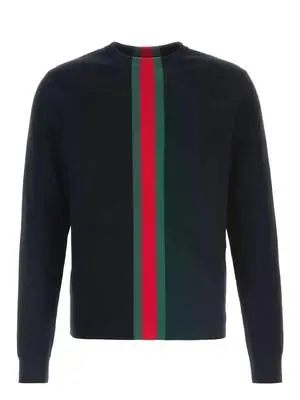 GUCCI Gucci Web-Stripe Sweater