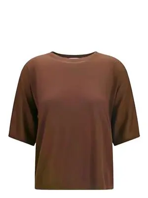 Brunello Cucinelli Short Sleeve T-shirt - Brown