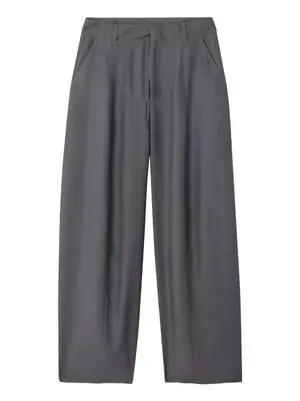 American Vintage Lanow High-waisted Trousers - Grey