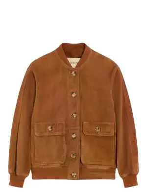 Valentino Garavani Suede Caban Jacket - Brown