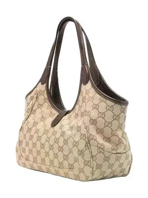 Gucci Small Mercato Shoulder Bag - Brown