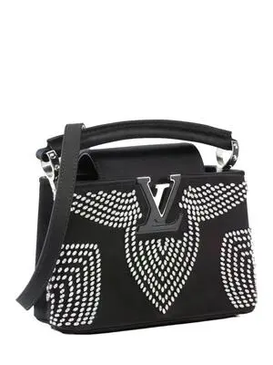 LOUIS VUITTON Capucines Mini Bag - Black