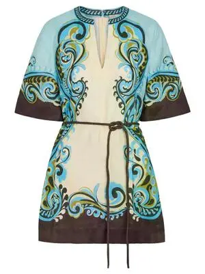 ALEMAIS Natalia Mini Dress - Neutrals
