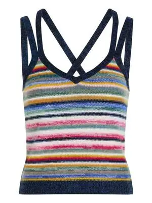 Suzie Kondi Suzie Kondi Knitted Tank Top Blue