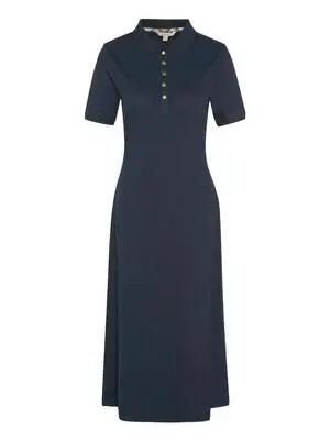 Barbour Celeste Polo Midi Dress - Blue