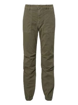 NILI LOTAN Utility Cotton Tapered Pants - Green