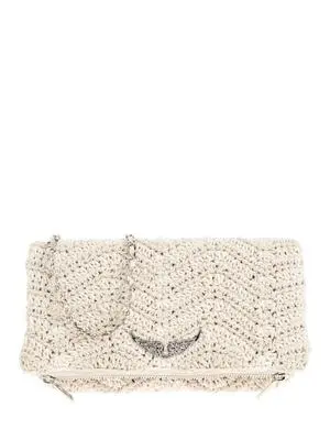 Zadig&Voltaire Rock Macramé Bag - Cream
