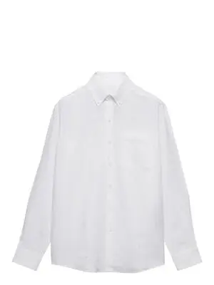 Prada Linen Shirt - White