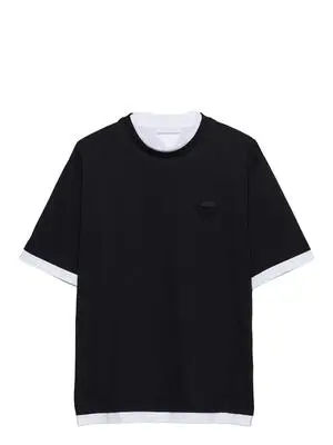 Prada Cotton T-shirt - Black