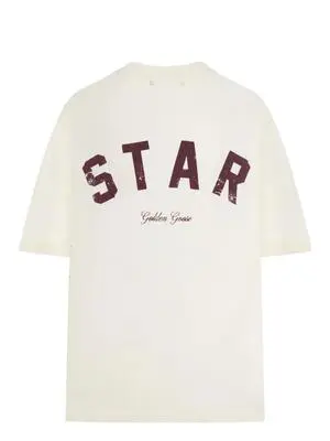 GOLDEN GOOSE Golden Goose "Star" T-Shirt Gray